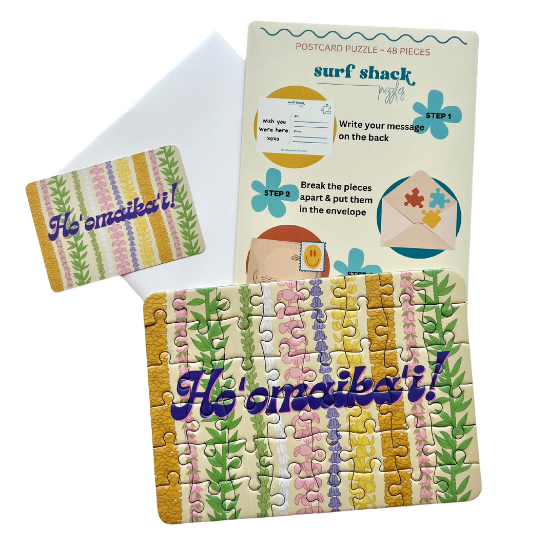 Postcard Puzzles - Send a Puzzle to a Loved One – Surf Shack Puzzles