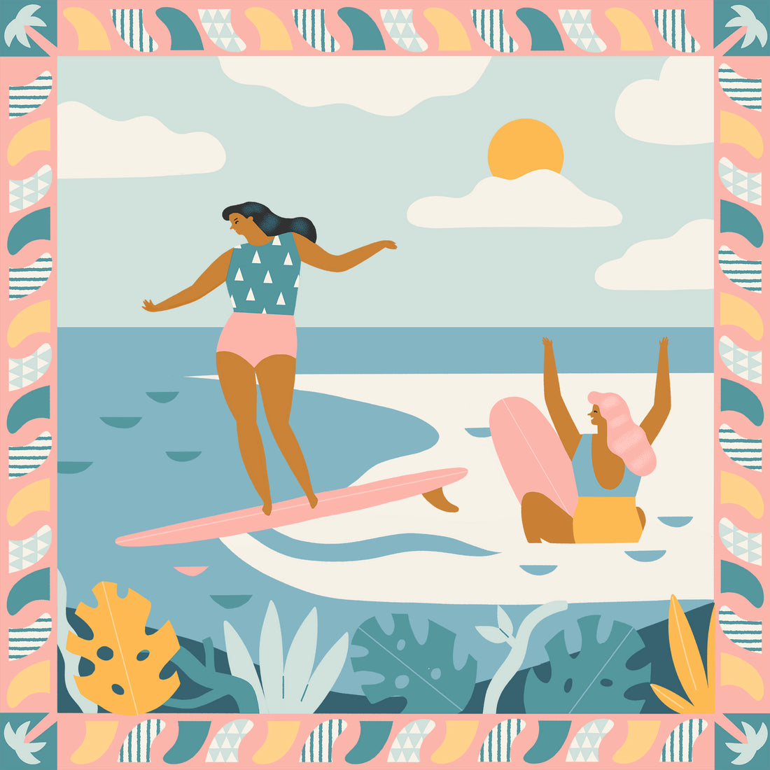 Weligama Girls by Tasiania – Surf Shack Puzzles